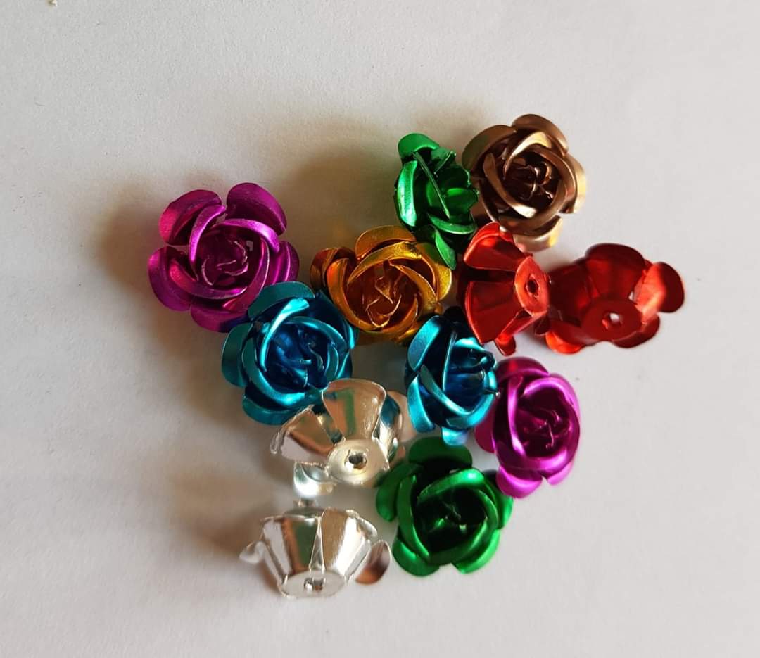 Aluminium Flowers – The Crafty Beggar